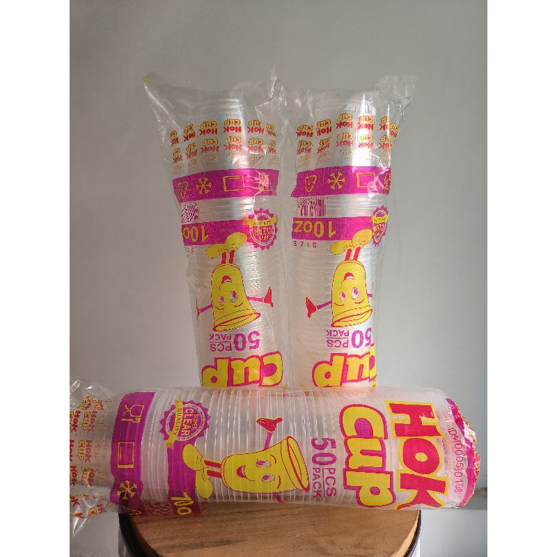 Jual Gelas Plastik HOK Cup / Gelas Pop Ice / Es Teh Jumbo 10oz/12oz ...