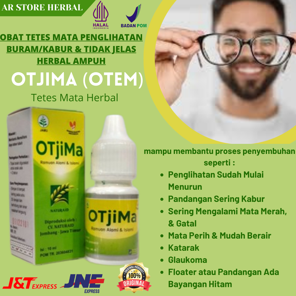 Jual Otem/Otjima Obat Tetes Mata Penglihatan Buram/Kabur, Mata Berlemak ...
