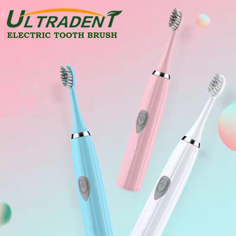 Jual Sikat Gigi Elektrik UltraDent Waterproof SONIC Electric Toothbrush ...