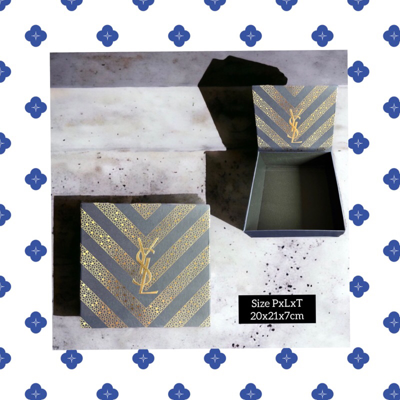 Jual Ysl Hard Box Size PxLxT 20x21x7cm | Shopee Indonesia