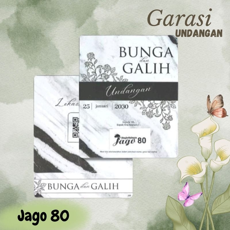Jual Blangko Undangan Jago 80 / Kertas Blangko Undangan / Blangko ...