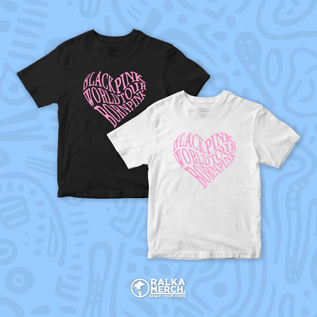 Jual [ANAK] BLACKPINK WORLD TOUR | Kaos Anak 1 Tahun - 12 Tahun | Heart ...