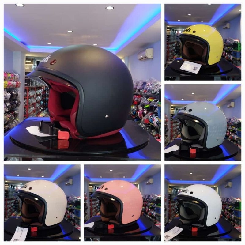 Jual HELM MDS MAGNUM / MDS RETRO /MDS BOGO | Shopee Indonesia