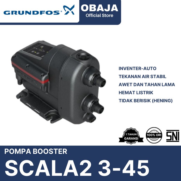 Jual Grundfos Pompa Booster Scala 2 3-45 / Pompa Dorong Grundfos ...