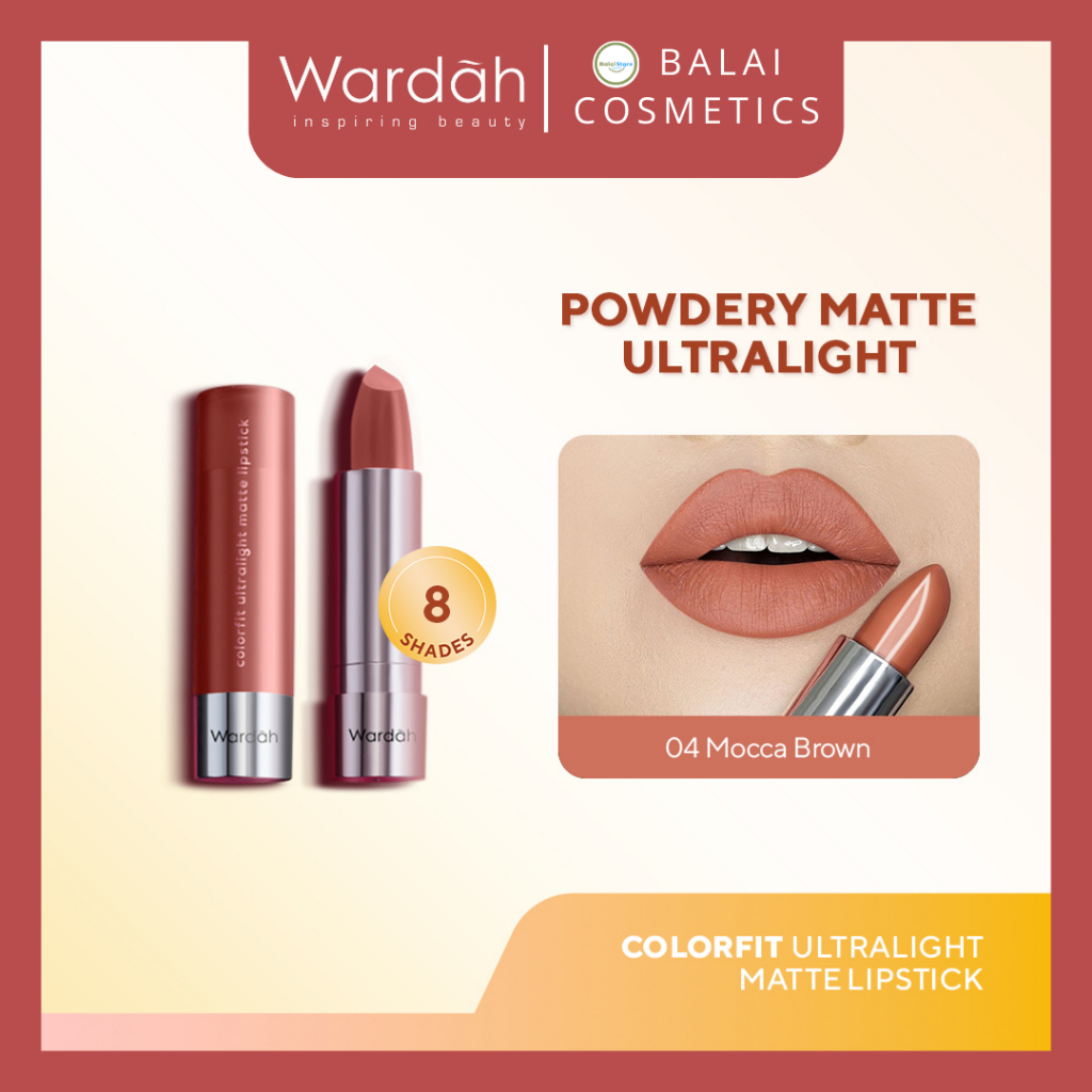 Jual Wardah Colorfit Ultralight Matte Lipstick - Ringan, Nyaman dan ...