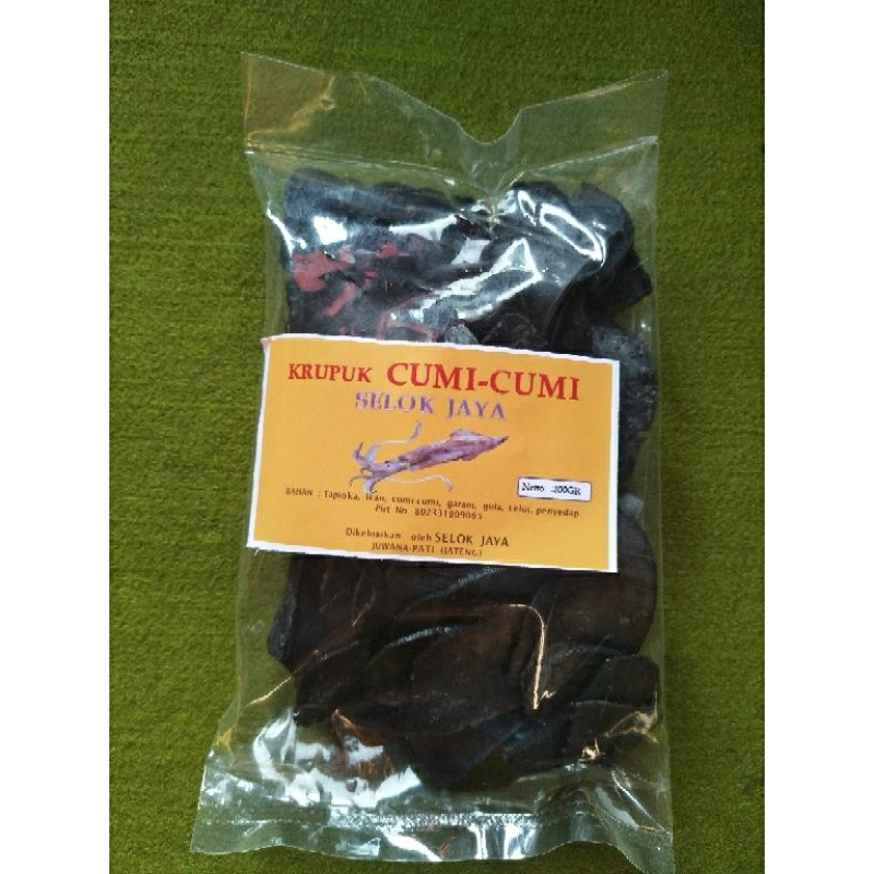 Jual Kerupuk Cumi Selok Jaya 200gr | Shopee Indonesia