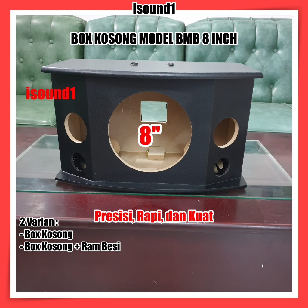 Jual BOX SPEAKER KOSONG 8 inch 8" 8inch 8in MODEL BMB RAPI DAN PRESISI ...