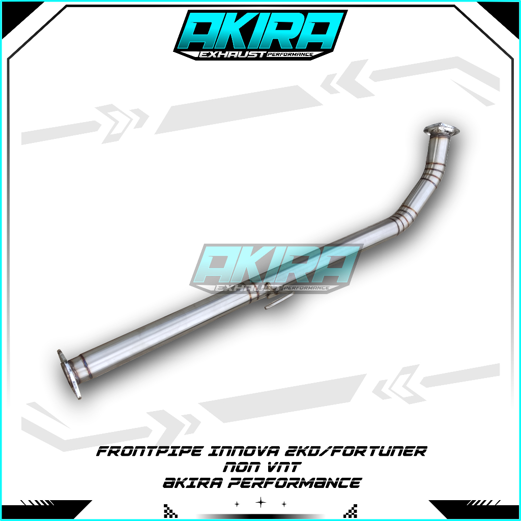 Jual FRONTPIPE INNOVA 2KD/FORTUNER NON VNT - Akira Exhaust | Shopee ...