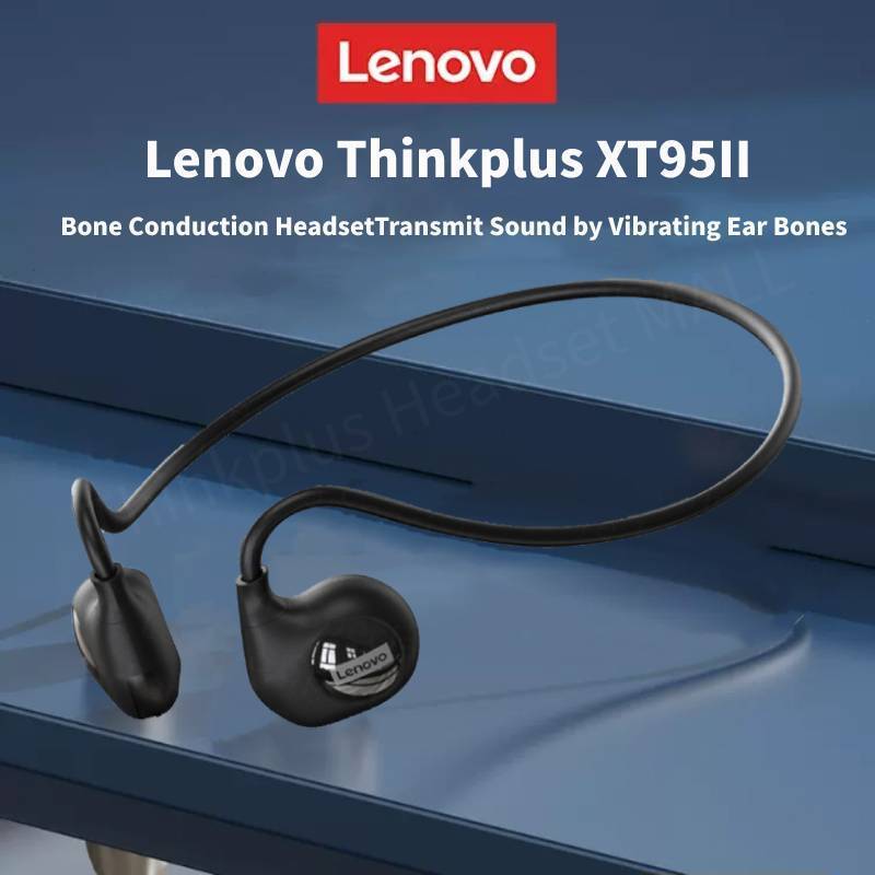 Jual Lenovo Thinkplus XT95ii TWS Earphone Open Ear Sport Headset BT 5.3 ...