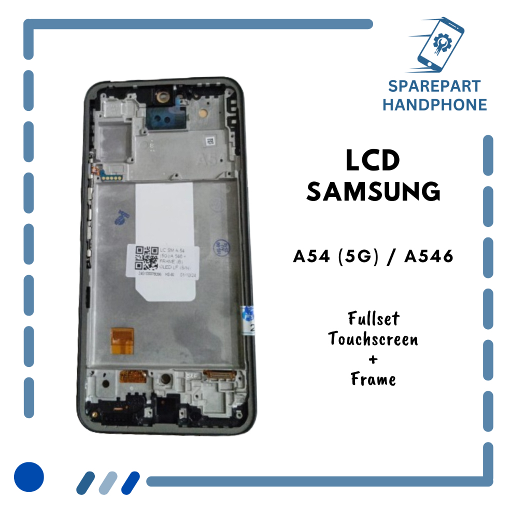 Jual LCD Samsung A54 (5G) / A546 Include Frame Fullset Touchscreen ...