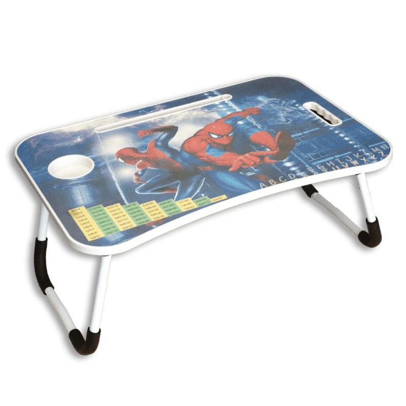 Jual meja lipat polibeli kaki besi, motif ukuran 60x40, tebal meja 5cm ...