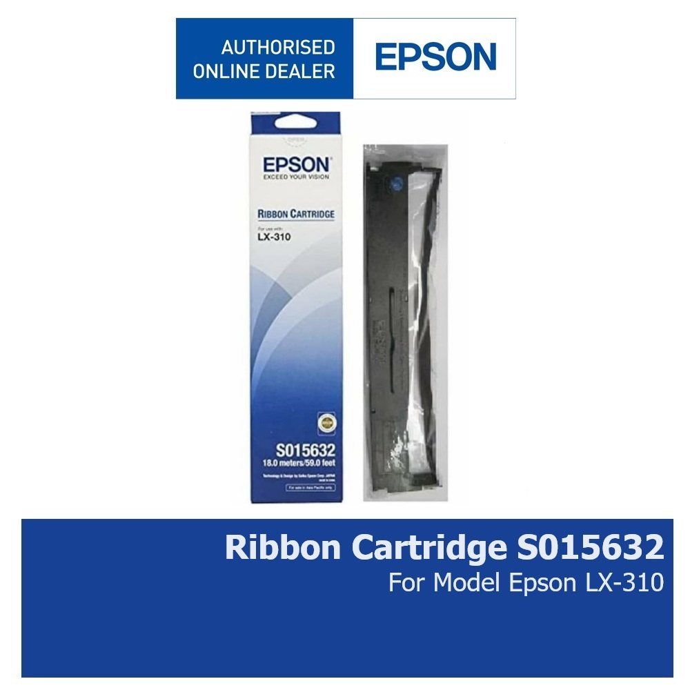 Jual Ribbon Cartridge Epson LX310 S015632 Original | Shopee Indonesia