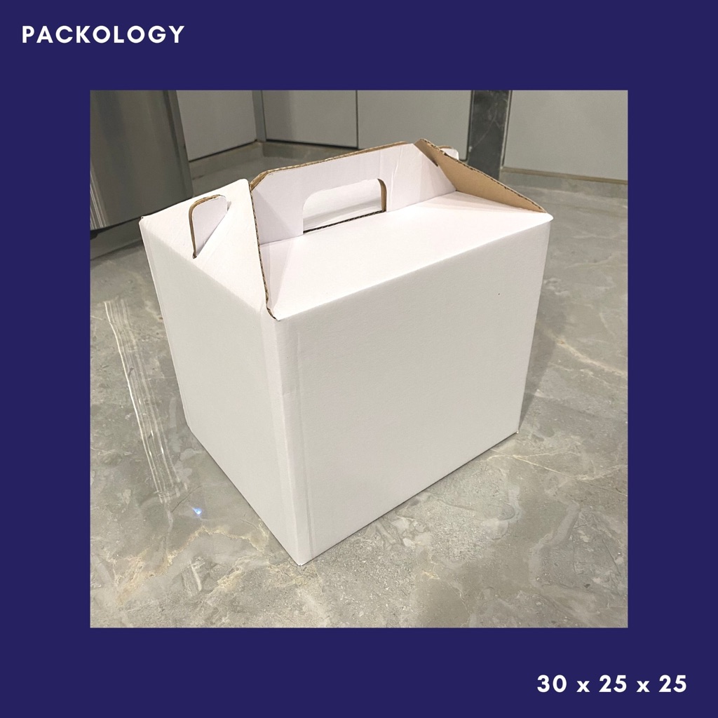 Jual Kardus Jinjing 30x25x25 cm Dus Tenteng Dus Parcel Gable Box ...