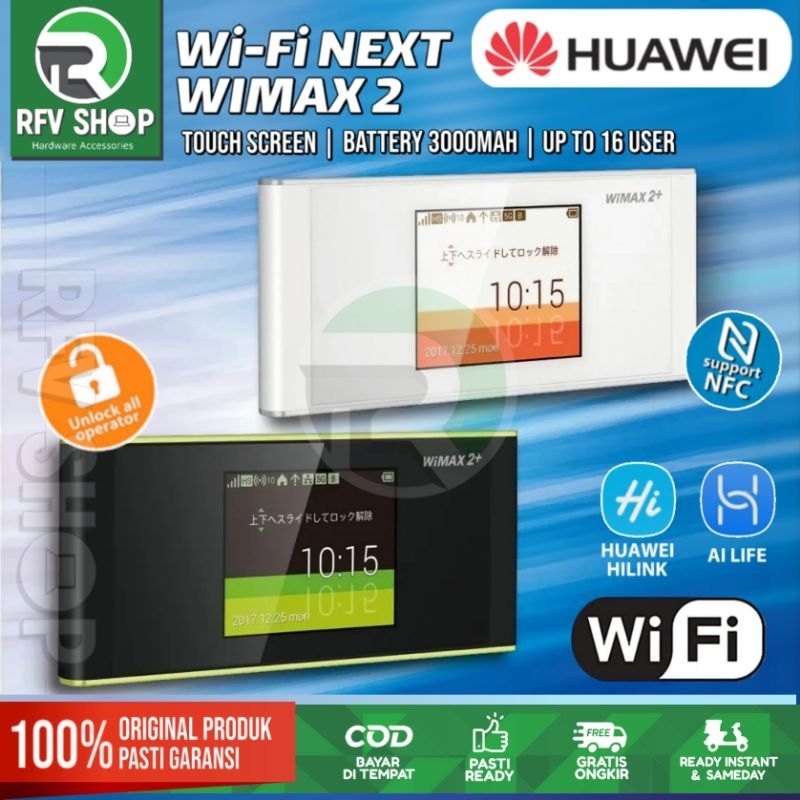 Jual HUAWEI MODEM MIFI ELITE 5 Wimax2+ 4G LTE WiFi 3000mAh LCD Touchsreeni | Shopee Indonesia