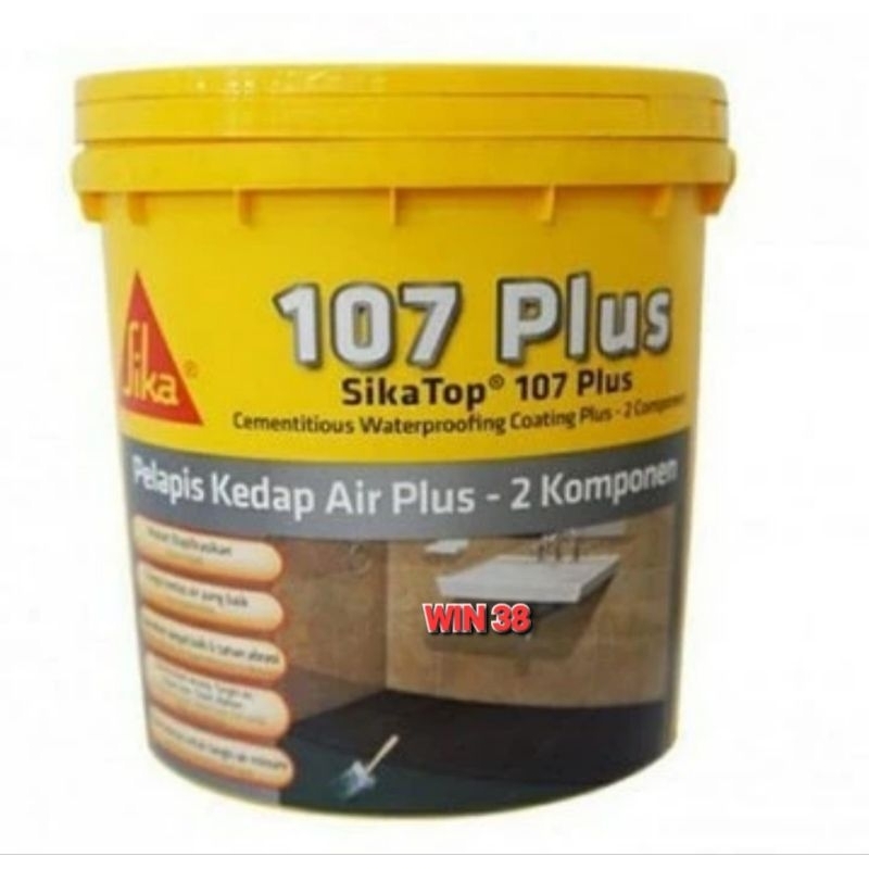 Jual SikaTop107 4kg/Pelapis Anti Bocor Talang/Dak/Kolam/Anti bocor ...