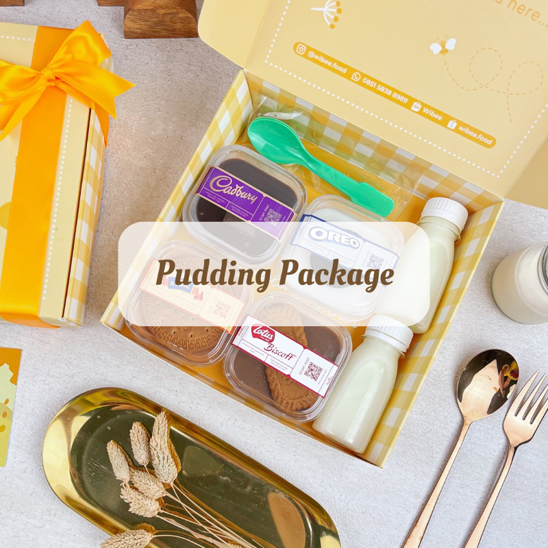 Jual Pudding Package - Hampers Pudding Set Cup Ulang Tahun - Parsel ...