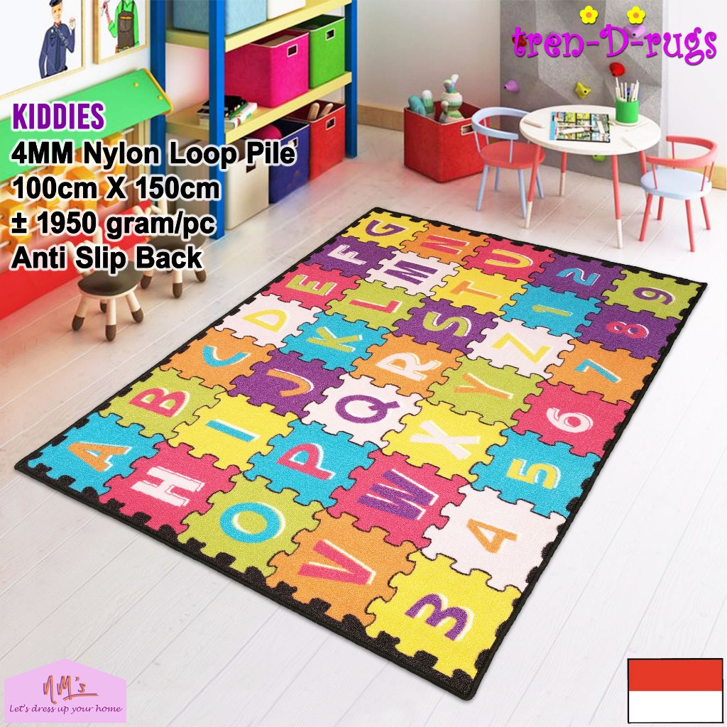 Jual Karpet karakter anak anak playmat bermain baby bayi kids permadani ...