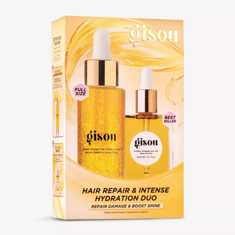 Jual READY STOCK GISOU Hair Repair and Intense Hydration Duo set/honey ...