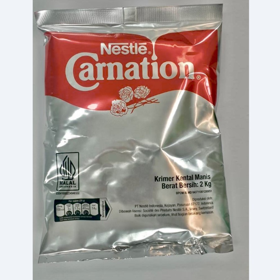 Jual Krimer Kental Manis Carnation susu kental manis carnation 2kg ...