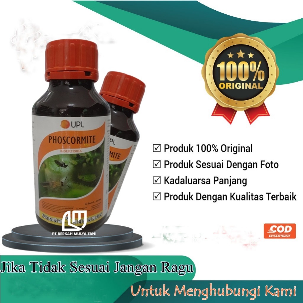 Jual Insektisida Phoscormite 18EC Bahan Aktif Abamektin 400 ml | Shopee ...