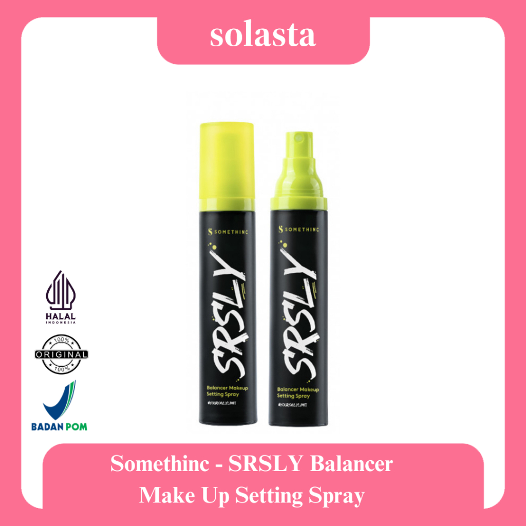 Jual Solasta - SOMETHINC SRSLY BALANCER MAKE UP SETTING SPRAY | Shopee ...