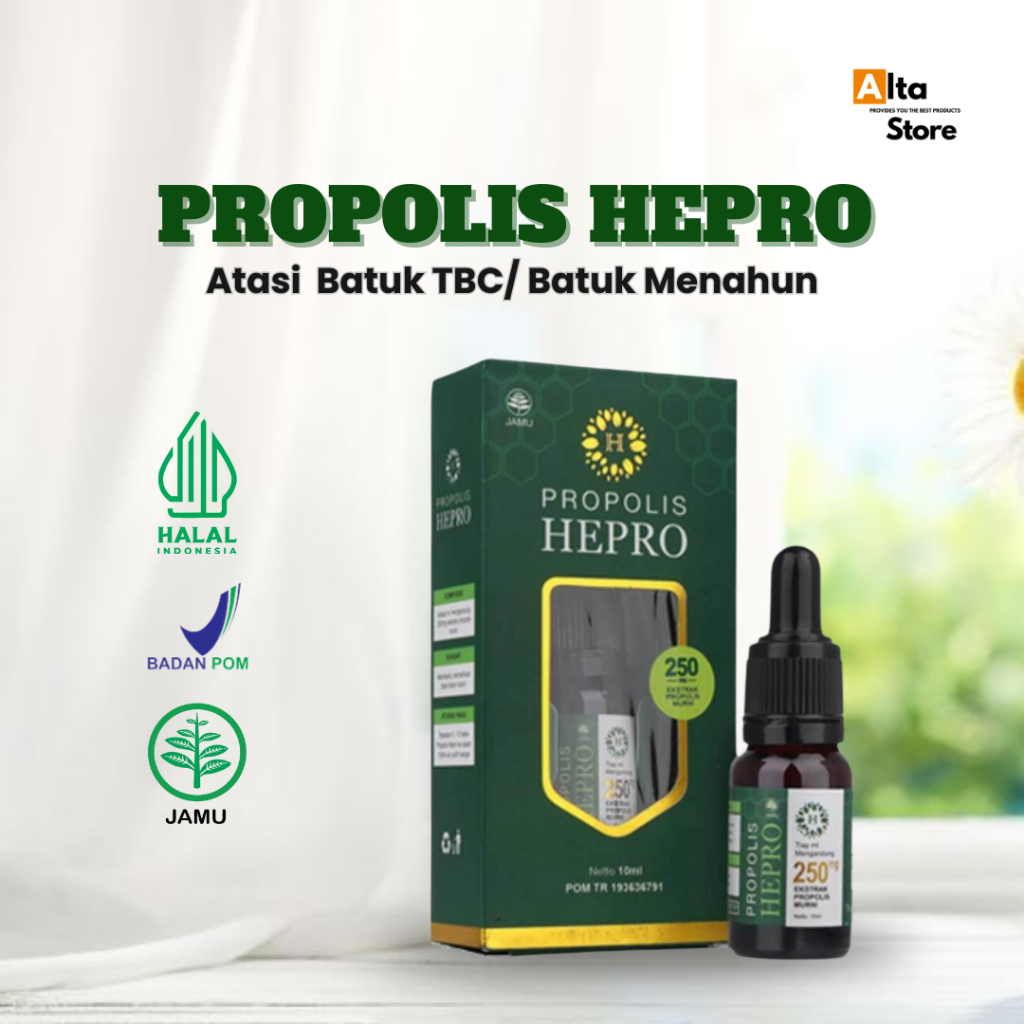 Jual Propolis Hepro Trigona Asli Indonesia Atasi Batuk Berdahak Menahun ...