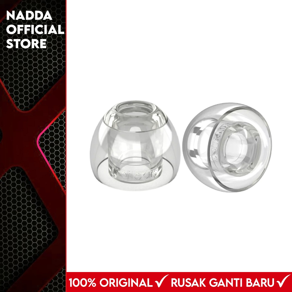 Jual Softears UC Ultra Clear Silicone Eartips for IEM In Ear Monitors | Shopee Indonesia
