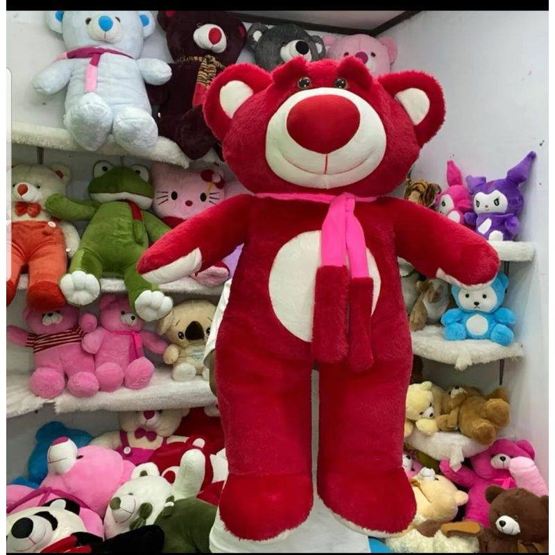 Jual BONEKA LOTSO JUMBO 90 CM BAHAN RABBIT FUR ( BULU LEMBUT & HALUS ...