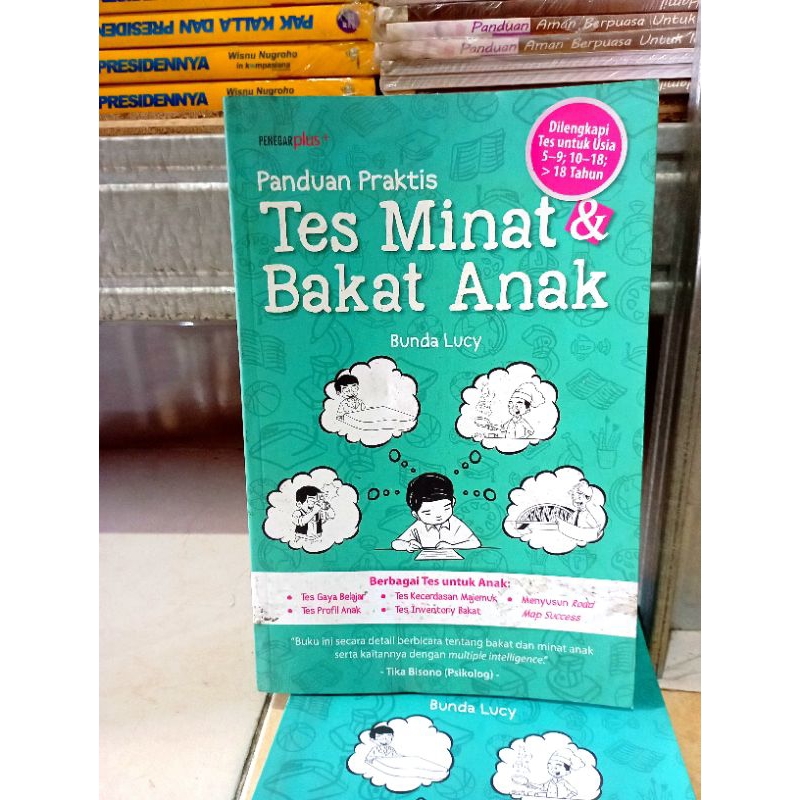 Jual BUKU PARENTING // PANDUAN PRAKTIS TES MINAT DAN BAKAT ANAK ... Jual BUKU PARENTING // PANDUAN PRAKTIS TES MINAT DAN BAKAT ANAK ...