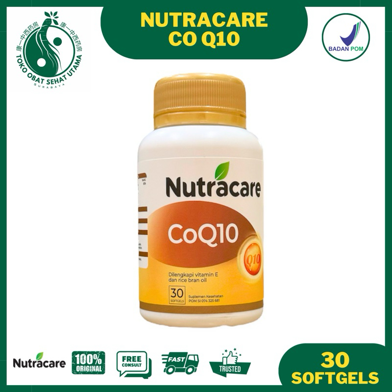Jual NUTRACARE CoQ10 / Suplemen Kesehatan Coenzyme Q10 / Memelihara ...