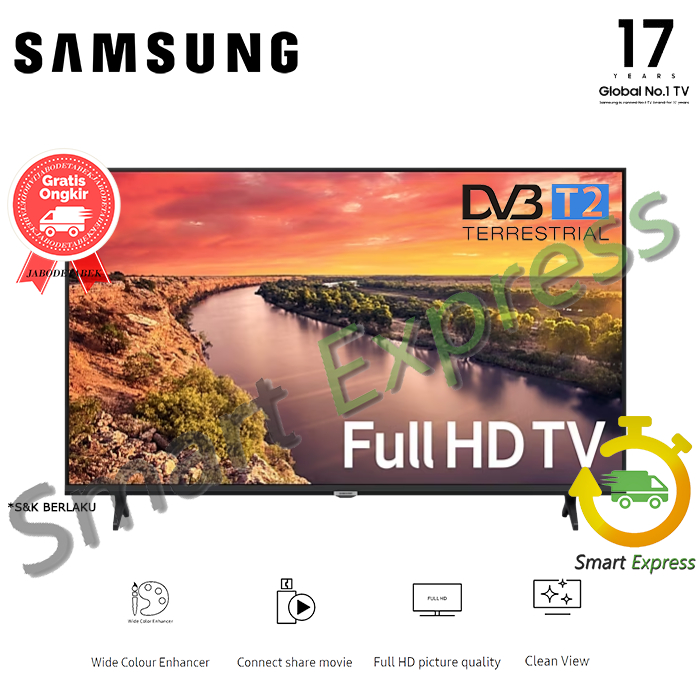 Jual TV LED SAMSUNG 43T5003 / UA43T5003 - (43 INCH / FULL HD / DIGITAL) | Shopee Indonesia