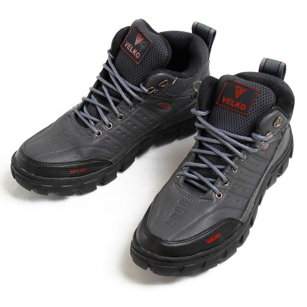 Jual Sepatu Safety Boots Pria Terbaru Ujung Besi Original Velko Shoes ...