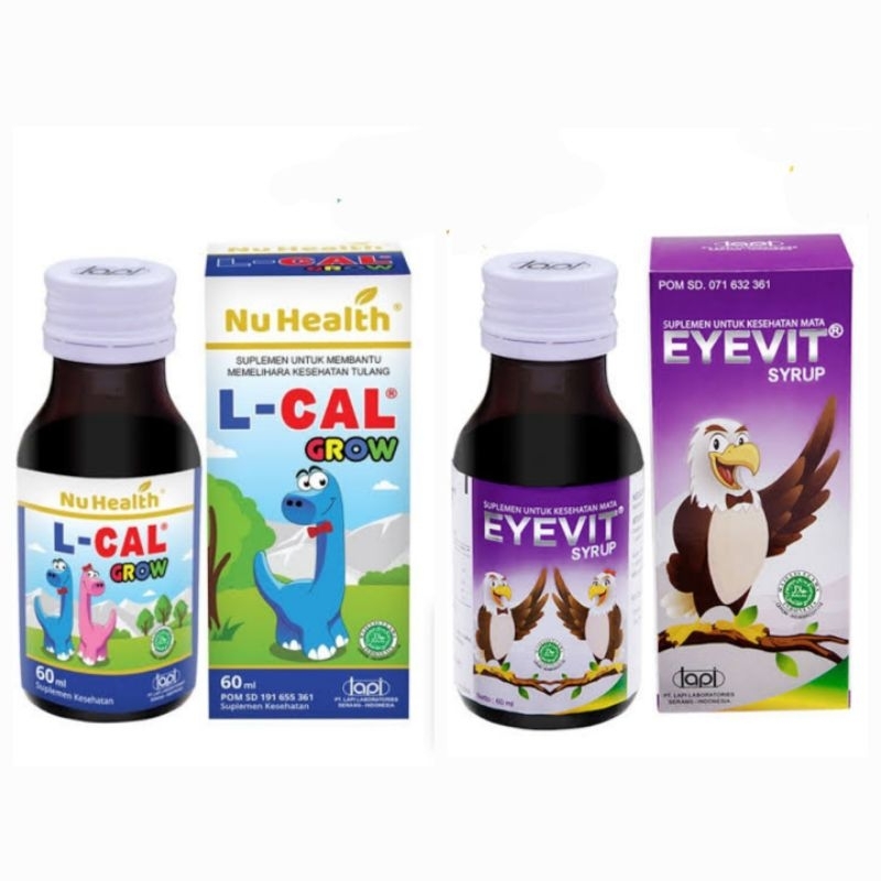 Jual *BONUS SENDOK LCAL* EyeVit Syrup 60ml - Eye Vitamin Sirup Kids ...