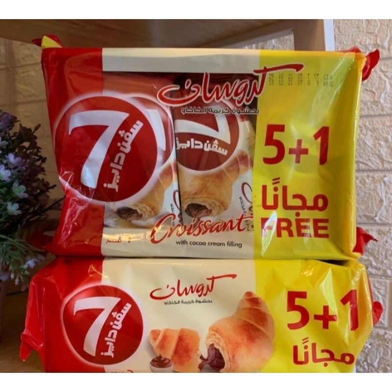 Jual Ready Roti Arab 7 Days Croissant Coklat (Exp. 01 November 2025 ...