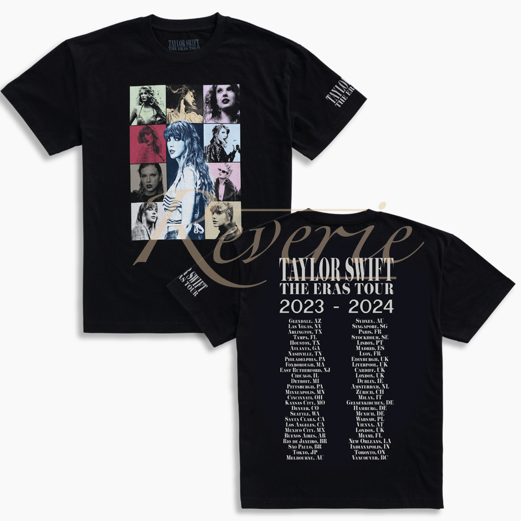 Jual TSHIRT KONSER TAYLOR SWIFT SWIFTIE THE ERAS TOUR SG UNOFFICIAL ...