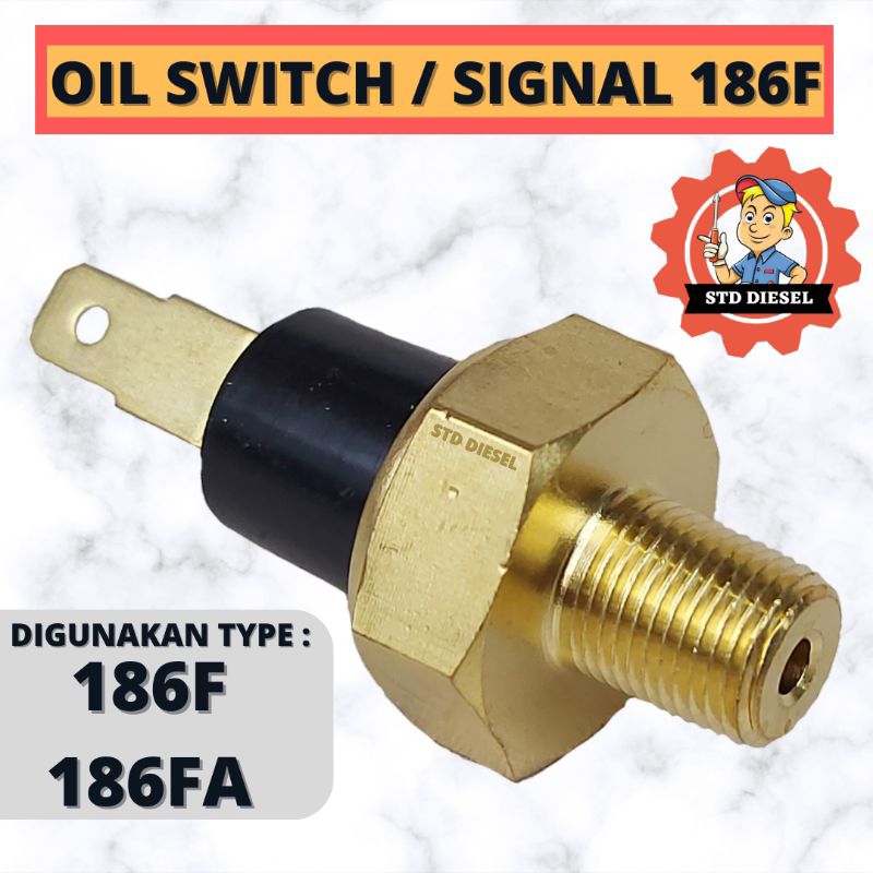 Jual OIL SWITCH KIPOR 186F 186FA MESIN GENERATOR DIESEL OIL SIGNAL ...