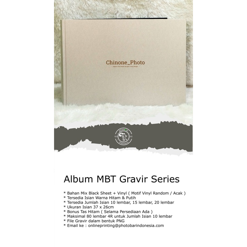 Jual Album Foto MBT Landscape 10s Graviir Series 3/5 = 6 pcs | Shopee ...