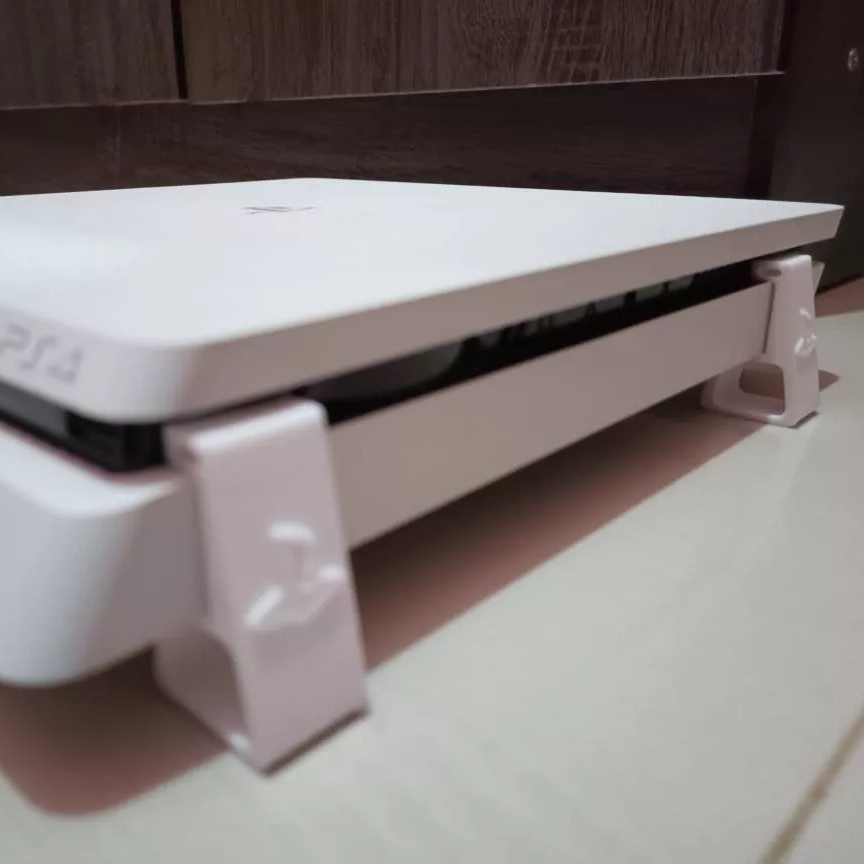 Jual STAND PS4 SLIM / PRO / FAT | 1 Set, 4 pcs Dudukan Horizontal PS4 ...