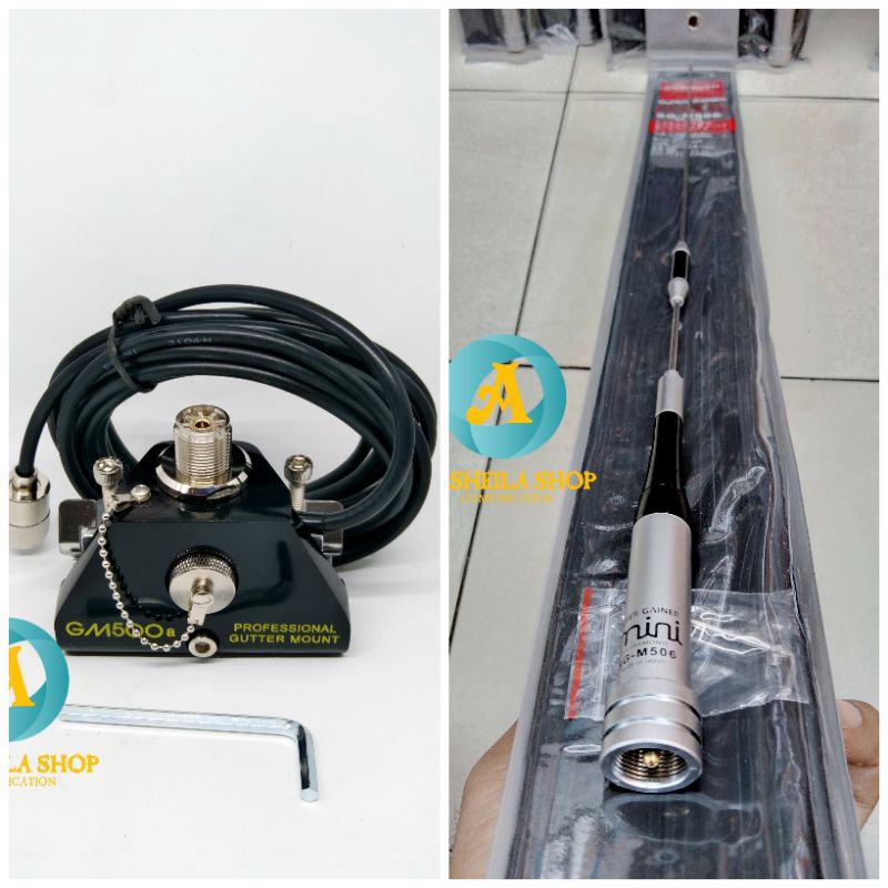 Jual Paket Antena Radio Rig mobil Dual Band | Shopee Indonesia