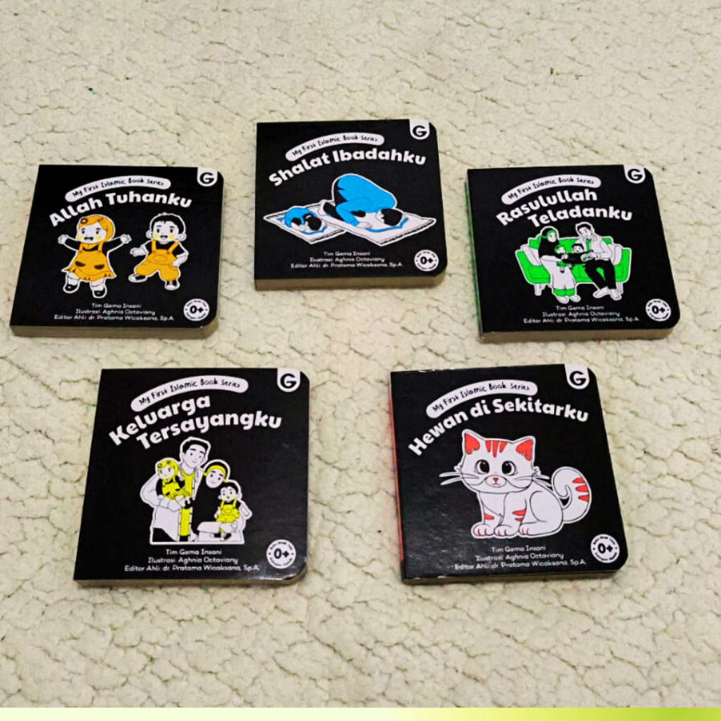 Jual 1 Set 0+ Board Book My First Islamic Series Mengenal Islam ...