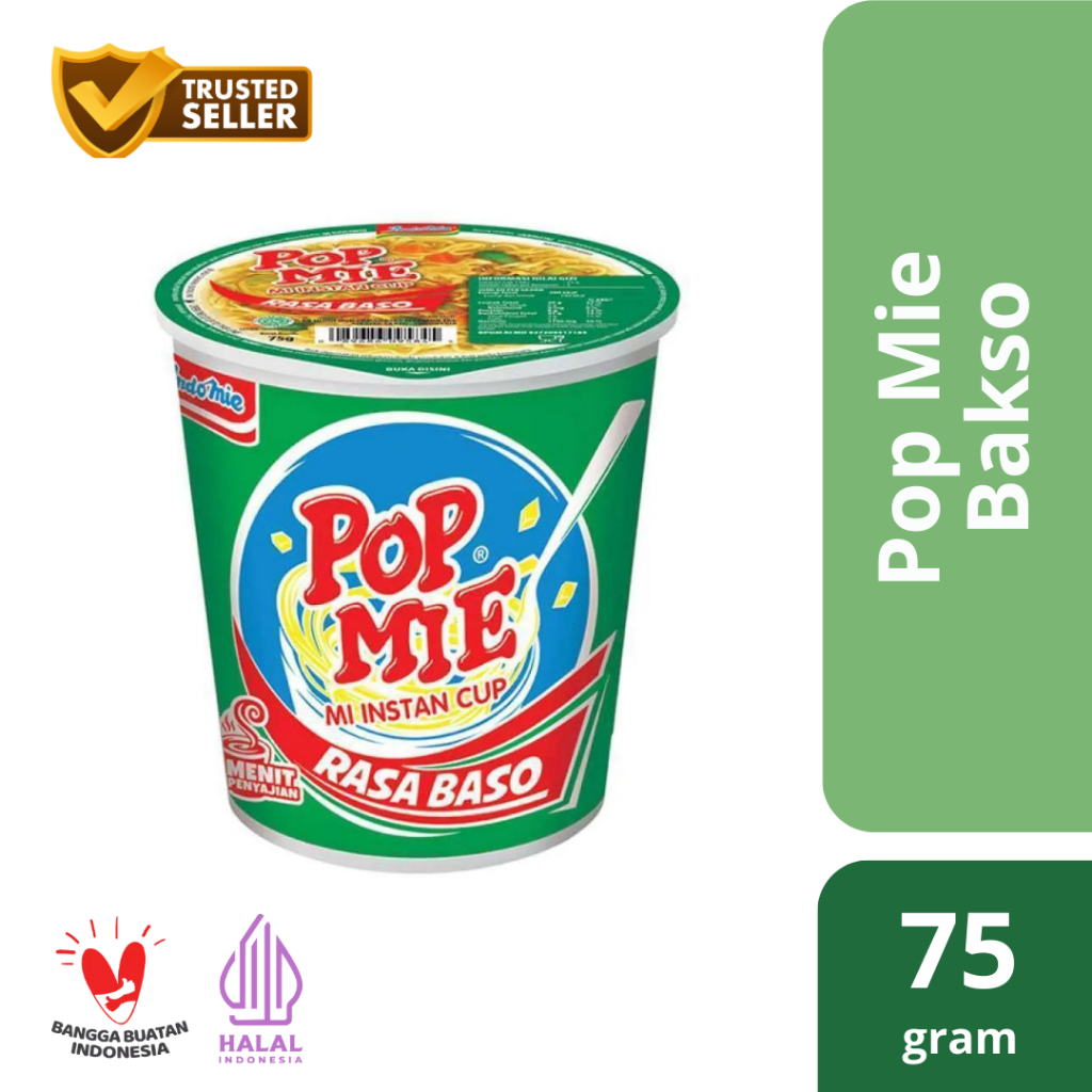 Jual Rasa - Pop Mie Bakso Kemasan 75 gram | Shopee Indonesia