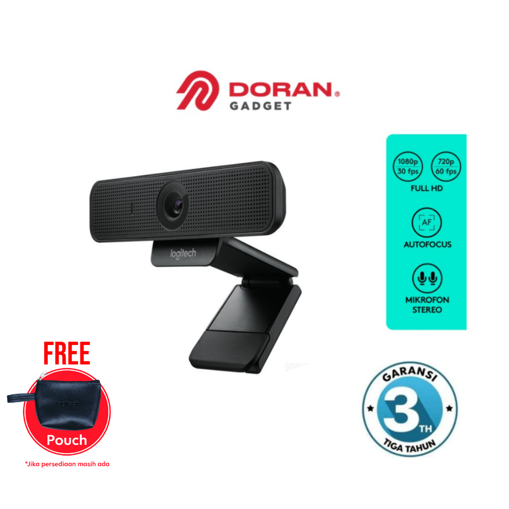 Jual Logitech C925e Business Webcam HD 1080p USB-A Plug-And-Play With ...