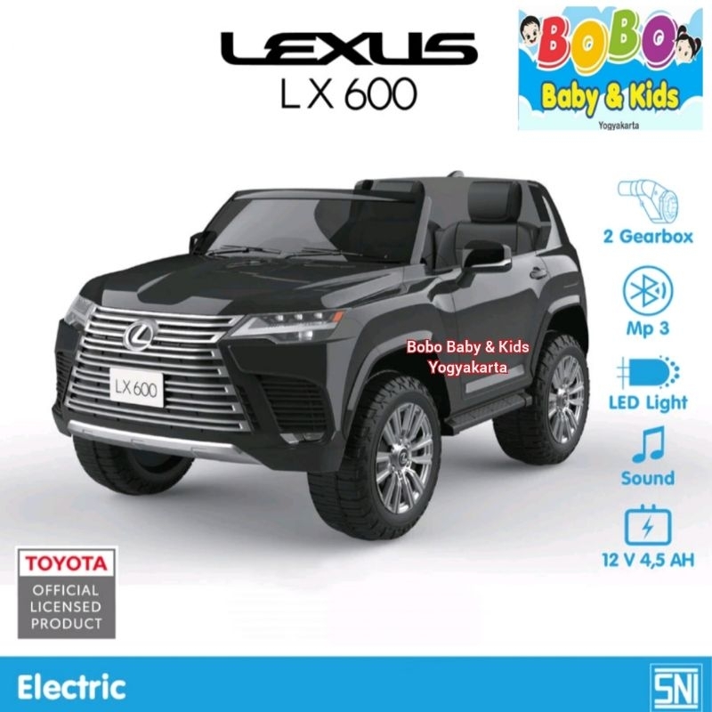 Jual Mobil Aki Anak Lexus LX 600 GARANSI 18BLN Mobil Mainan Aki Anak ...