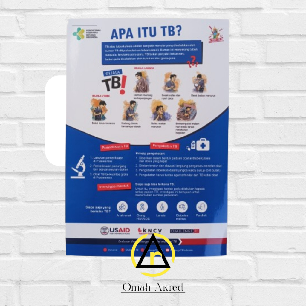Jual Poster Apa itu TB - Tuberkulosis - TBC - Poster Kesehatan | Shopee Indonesia
