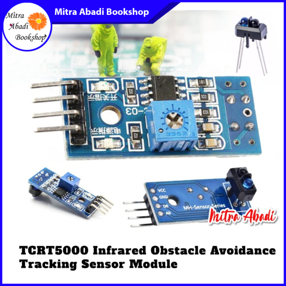 Jual TCRT5000 Infrared Obstacle Avoidance Tracking Sensor Module ...
