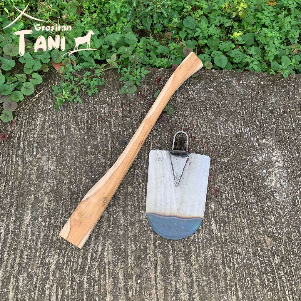 Jual Cangkul Tanah Anti Lengket Baja Putih Harga Anjlok Super Murah Dan ...