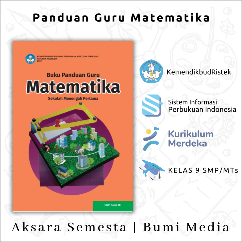 Jual Buku Panduan Guru MATEMATIKA SMP KELAS IX 9 Kurikulum Merdeka Kemendikbudristek | Shopee ...