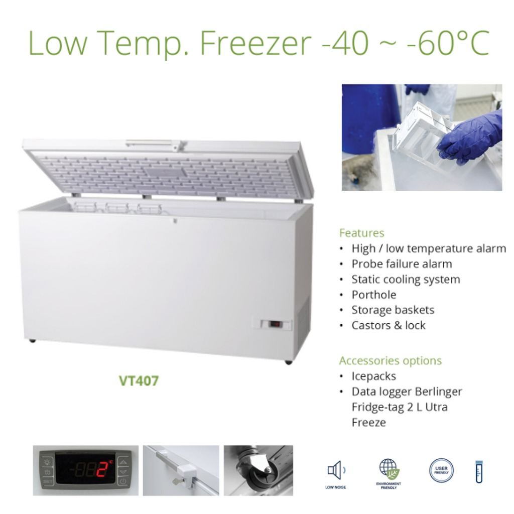 Jual Gea VT 407 VT407 Medical Refrigerator Low Temp Freezer ...