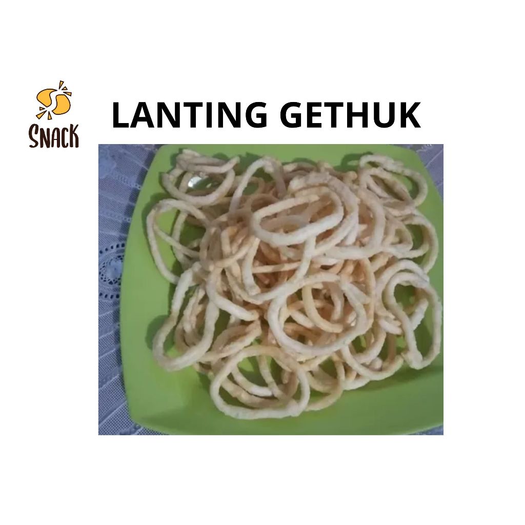 Jual lanting gethuk getuk/lanting singkong renyah khas purworejo ...