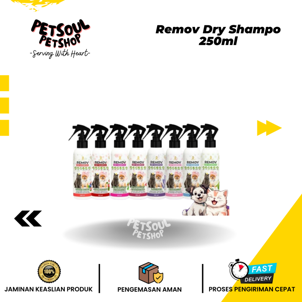 Jual Remov Dry Shampo 250ml baby powder | Shopee Indonesia